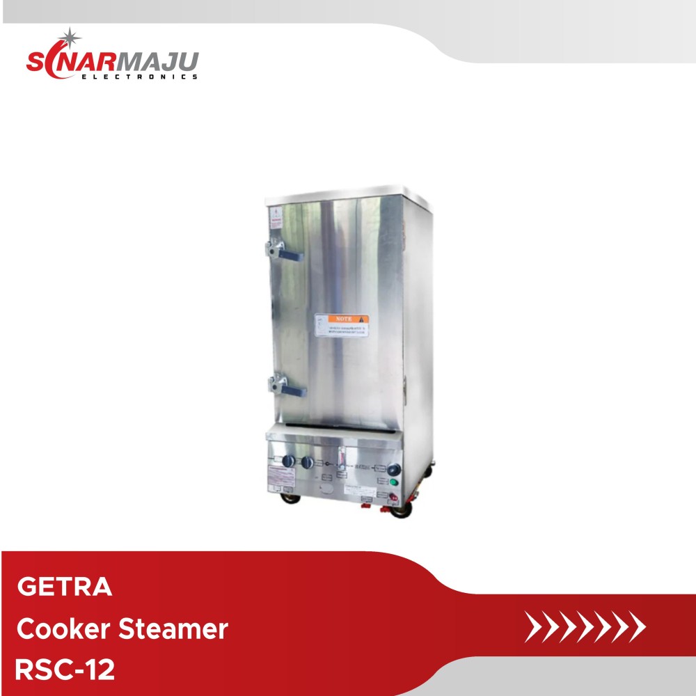 Cooker Steamer GETRA Heavy Duty Gas Rice Cooker 128 Kg RSC-12